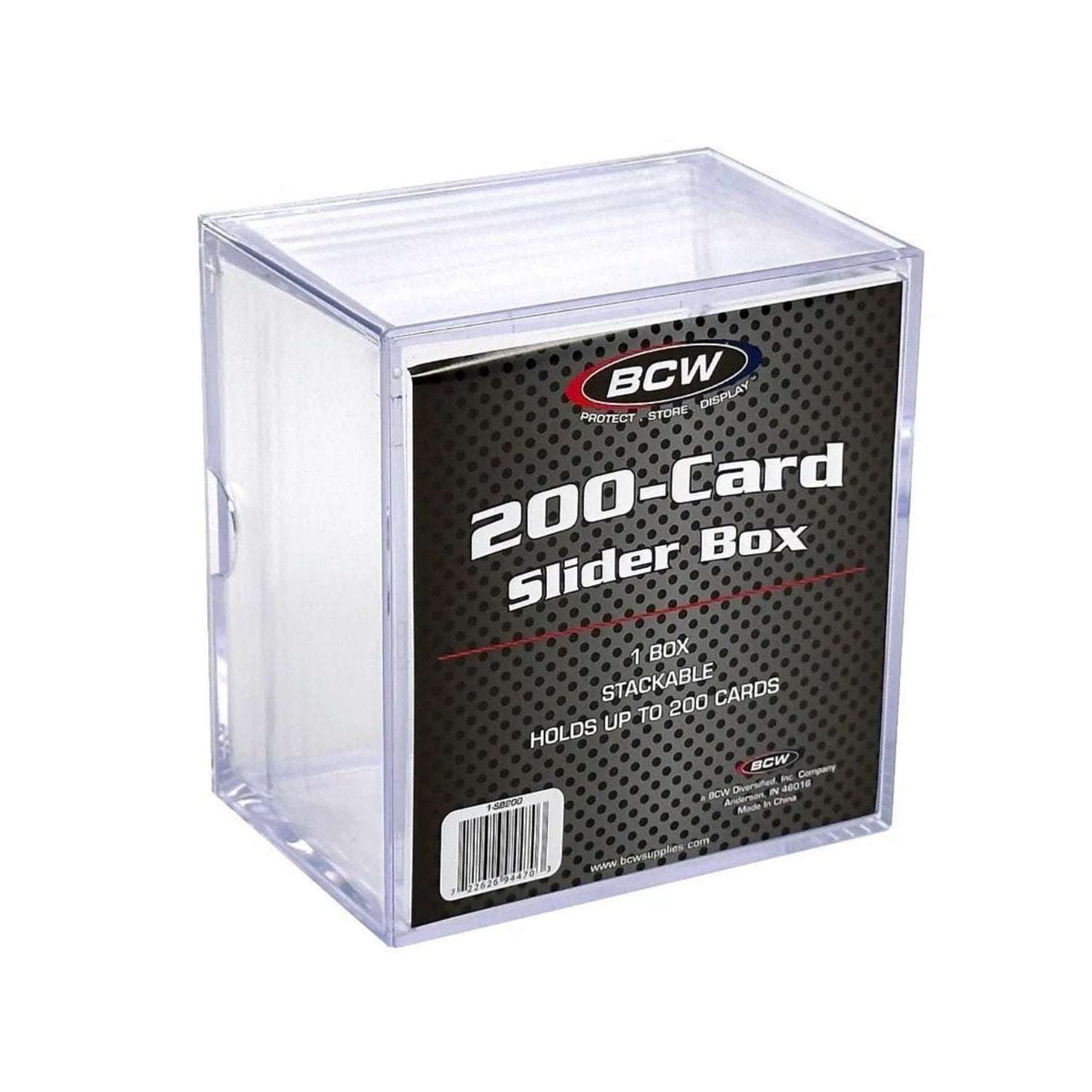BCW 2-Piece Slider Box (200 kort) | Köp hos Hobbykort