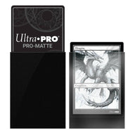 Ultra Pro Matte Card Sleeves Svart (Standard) | Hobbykort