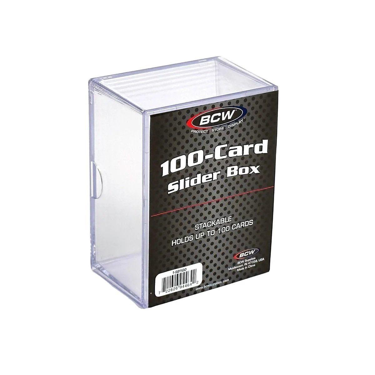 BCW 2-Piece Slider Box (100 kort) | Köp hos Hobbykort